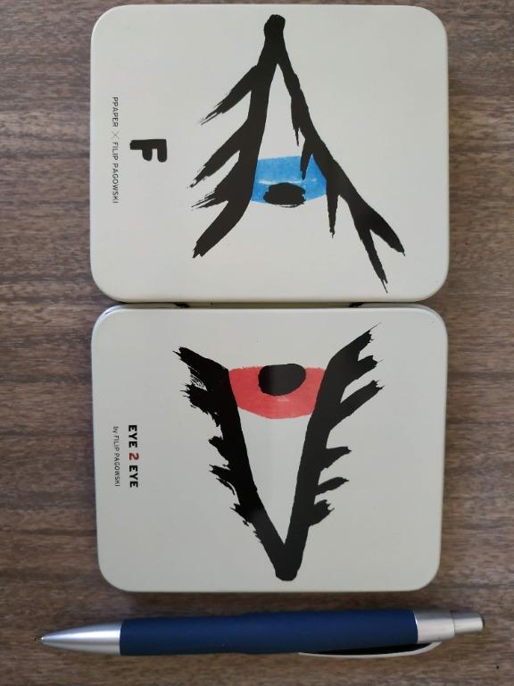 原價$695 復古 Filip Pagowski PPAPER EYE 2 設計 小鐵盒 文具控 文青知青, 嬰兒及兒童, 兒童傢具, 燈及 ...