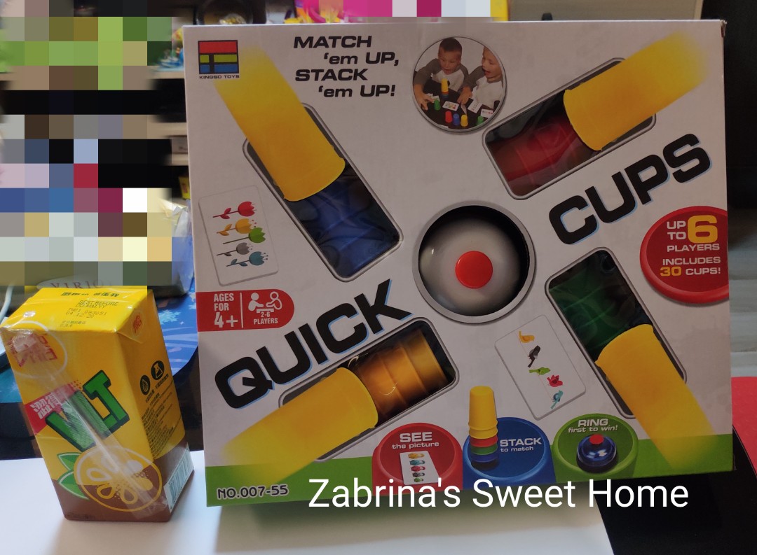 鬥快疊疊杯遊戲 (Quick Cups), 興趣及遊戲, 玩具 & 遊戲類 - Carousell