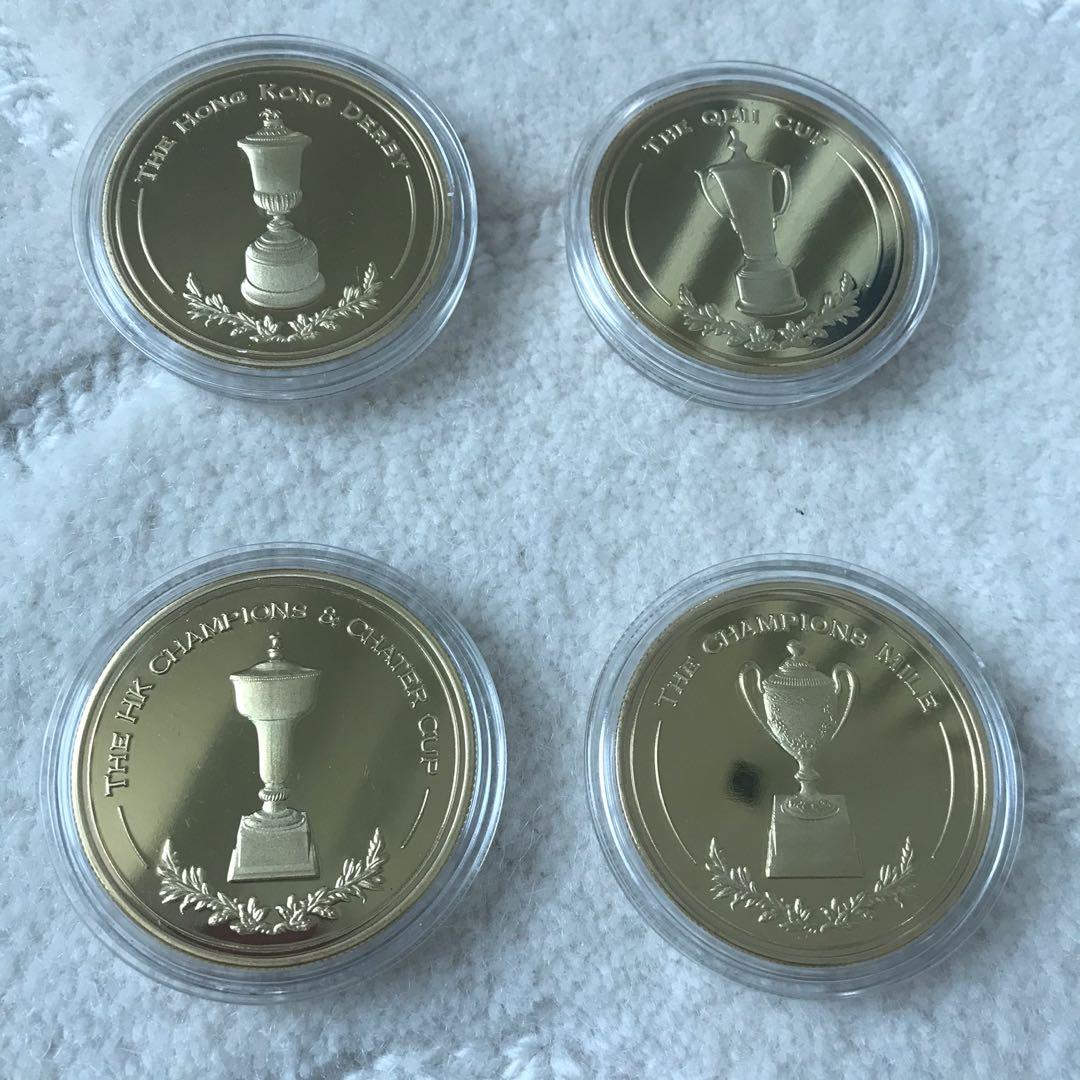 香港賽馬會紀念幣 HKJC Jockey Club Collectable Coins, 興趣及遊戲, 收藏品及紀念品, 郵票及印刷品 ...