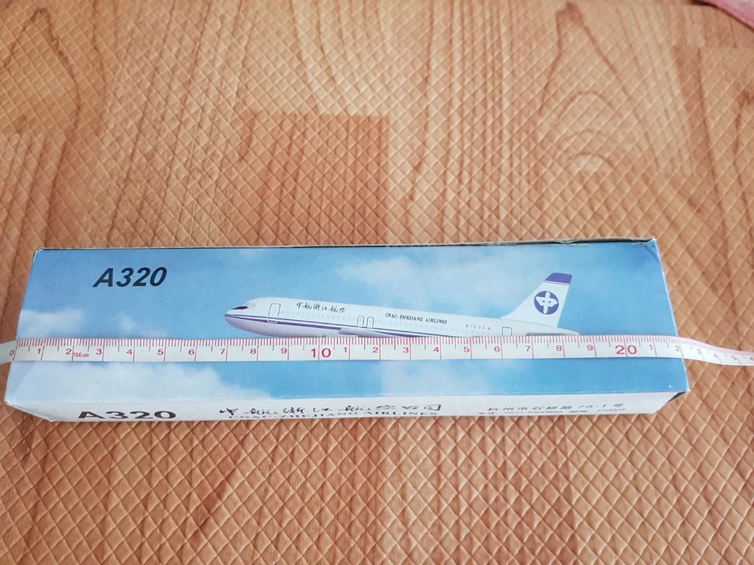 A320 model - CNAC - Zhejiang Airlines, Hobbies & Toys, Memorabilia ...