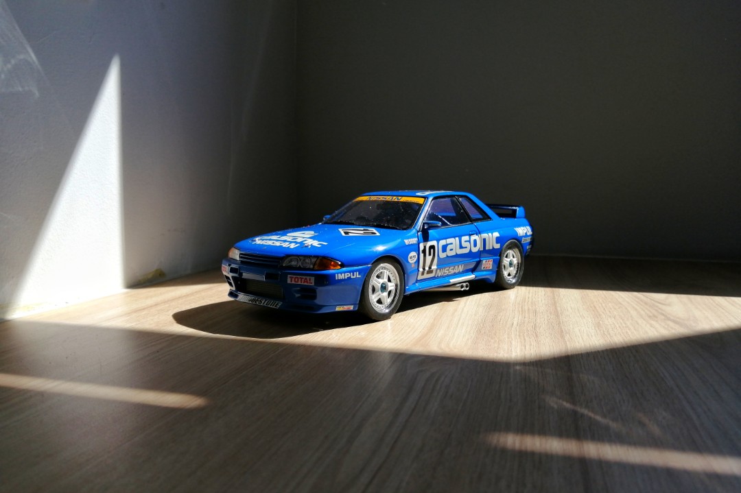 AUTOart 1:18 Nissan Skyline R32 GT-R Group A Calsonic, Hobbies & Toys ...