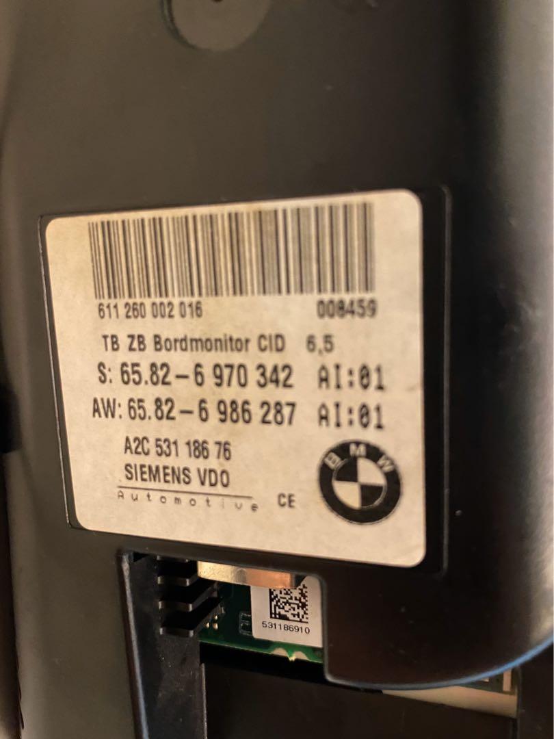 BMW E60 iDrive Display / monitor, Auto Accessories on Carousell