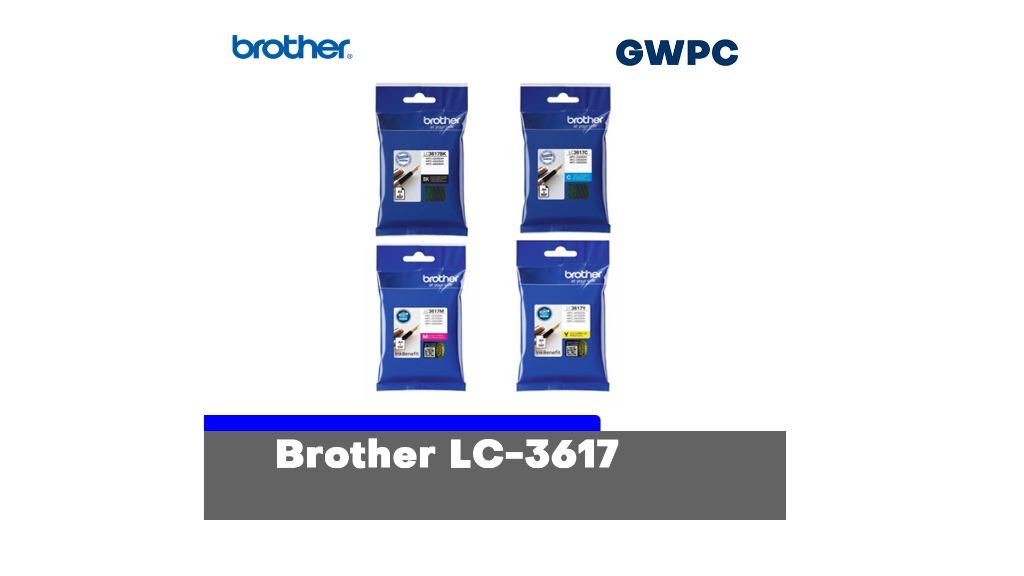 Brother LC 3617 LC3617 original cartridge, Computers & Tech, Printers ...