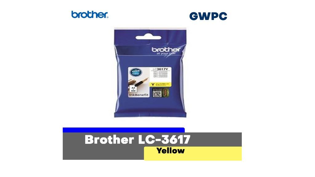 Brother LC 3617 LC3617 original cartridge, Computers & Tech, Printers ...