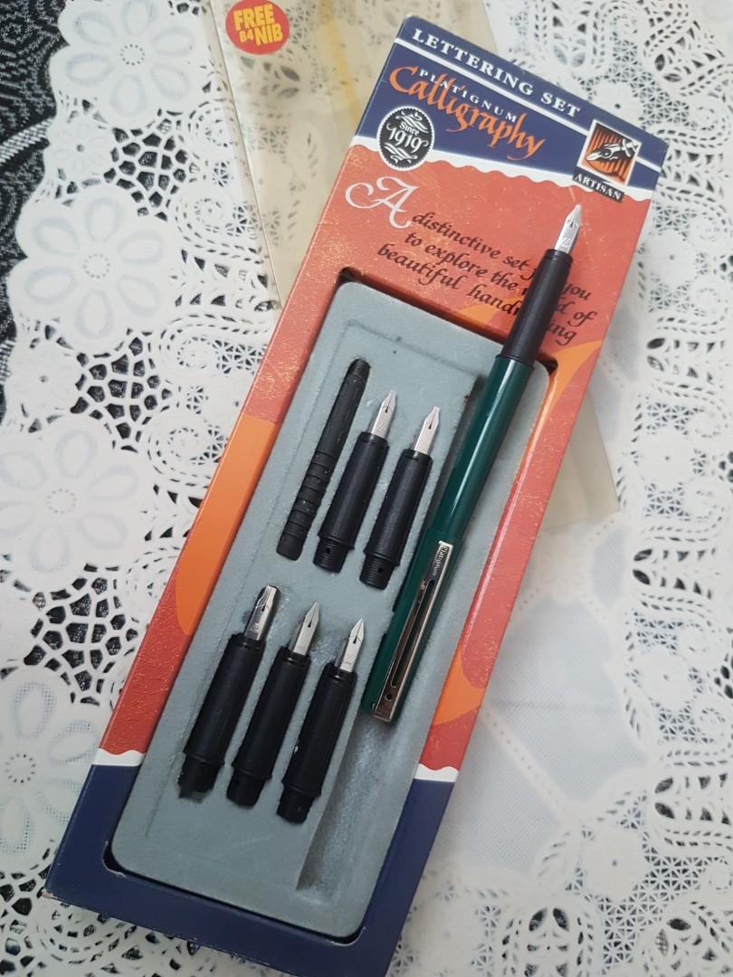 Calligraphy Lettering Set - ARTISAN, Hobbies & Toys, Stationery & Craft ...