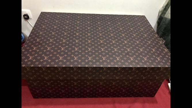 Custom Box Louis Vuitton LV Large and Nike Shoe Large, Furniture & Home ...
