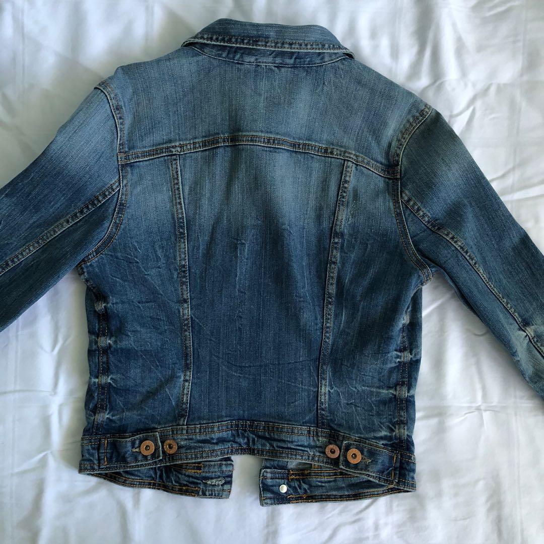 y2k denim jacket, Women's Fashion, Coats, Jackets and Outerwear on ...