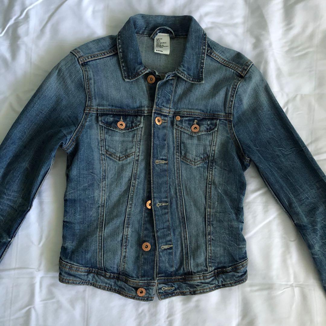 y2k denim jacket, Women's Fashion, Coats, Jackets and Outerwear on ...
