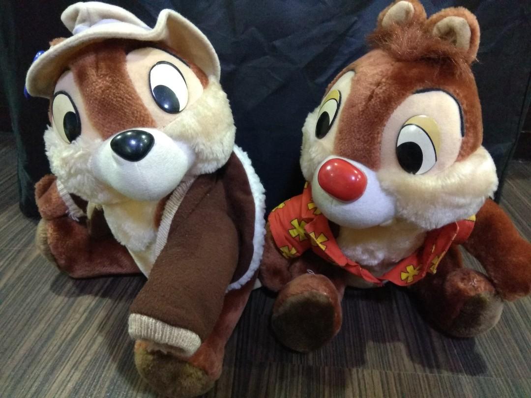 DISNEY Chip N Dale Chipmunks Plush Toy Set, Hobbies & Toys, Toys ...