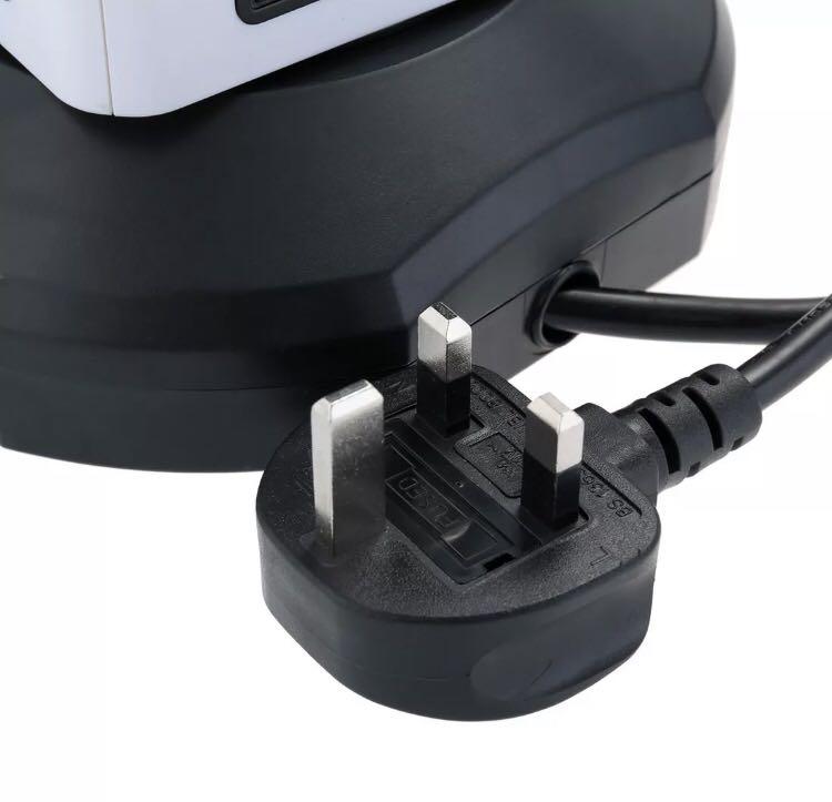 Extension Lead Vertical Power Strip Tower Multi Plug USB Socket Surge Protector, Electronics ...