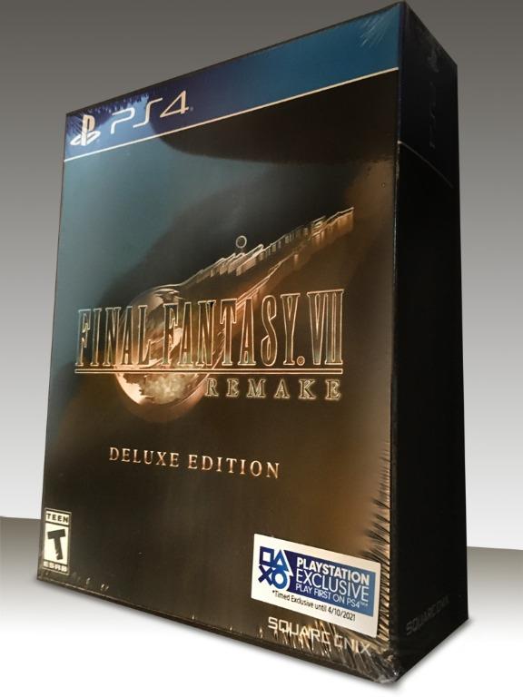 FFVII Remake 1st Class Edition + Cloud with Daytona Bike (R1), Video ...