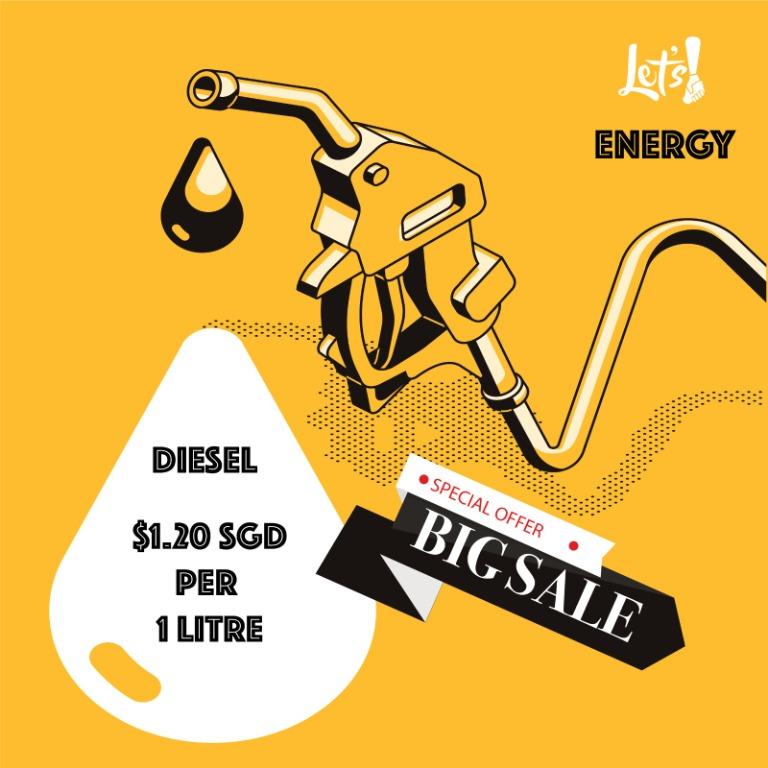 FUEL TAG - Diesel fuel at $1.20/litre, cheapest rate you can find!, Car ...