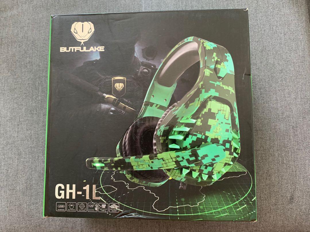 Gaming Headset - Butfulake GH-1, Audio, Headphones & Headsets on Carousell