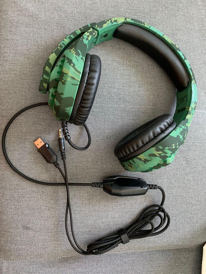 Gaming Headset - Butfulake GH-1, Audio, Headphones & Headsets on Carousell