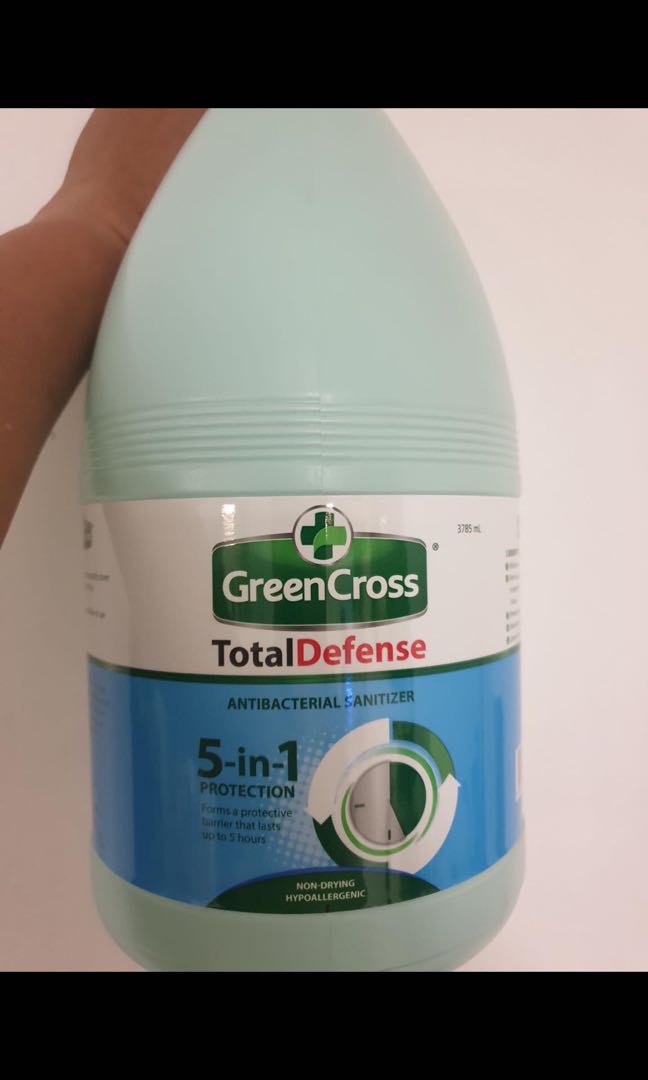 Greencross 5in1 alcohol 1 gallon, Health & Nutrition, Medical Supplies ...
