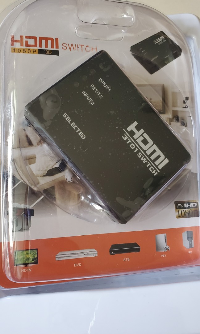 HDMI Switch ST01全新未開, 電子遊戲, 電子遊戲機, Nintendo 任天堂 - Carousell