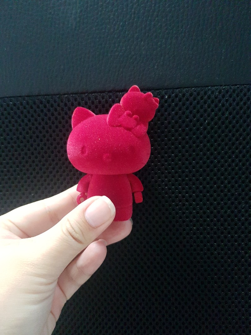 Hello Kitty Red Figurines, Hobbies & Toys, Toys & Games on Carousell