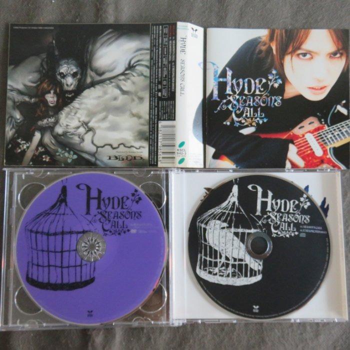HyDE @ L'Arc~en~Ciel - SEASON'S CALL CD+DVD (06年 日本版, 側帶付) 1300yen, 興趣及遊戲, 收藏品及紀念品, 明星周邊 - Carousell
