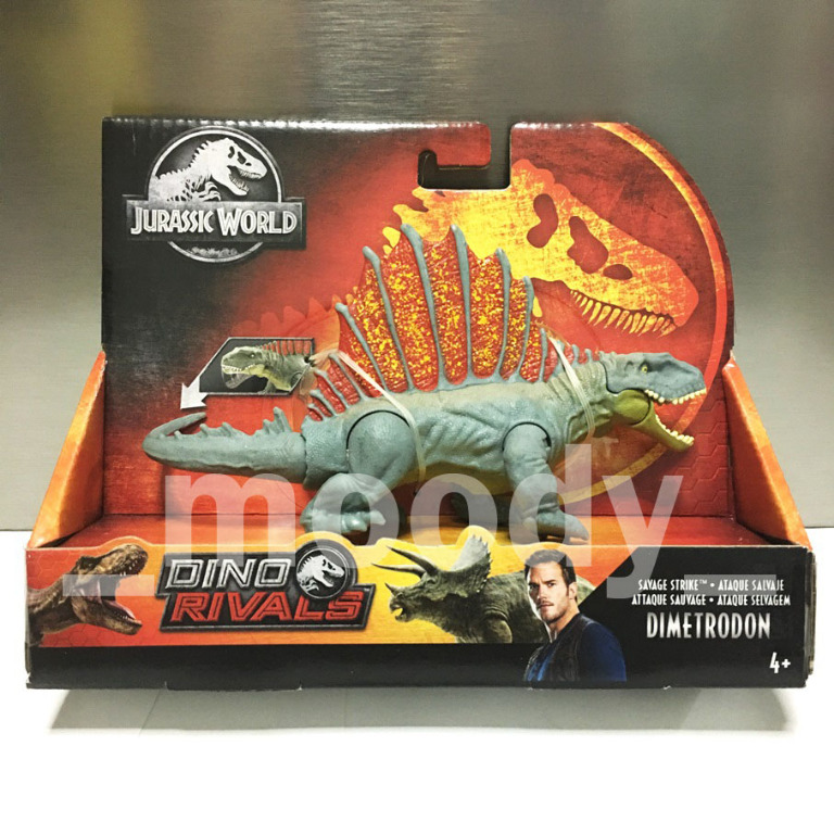 Jurassic World Dino Rivals Savage Strike Dimetrodon, Hobbies & Toys ...