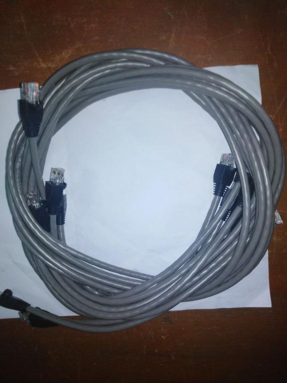 LAN CABLE (30 meters )ETHERNET CAT6 WITH RJ45 AND RUBBER BOOT MODULAR ...