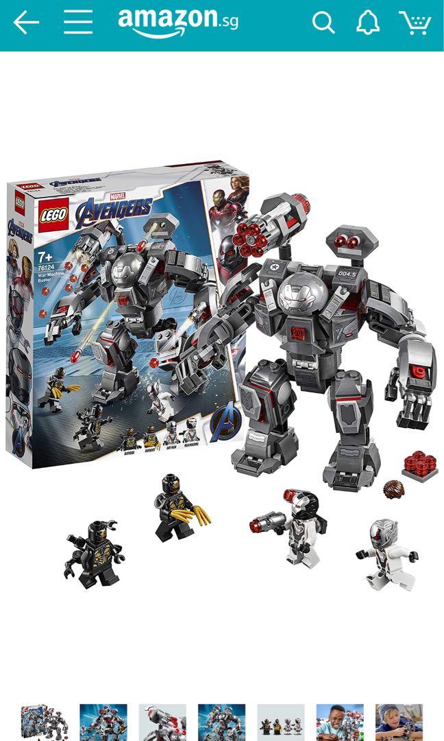 LEGO 76124 - War Machine Buster, Hobbies & Toys, Toys & Games on Carousell