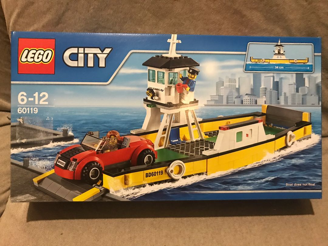 LEGO City Ferry 60119, Hobbies & Toys, Toys & Games on Carousell