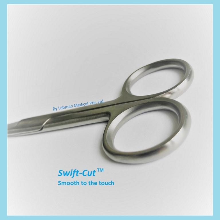 LM Standard Nurse Scissors (6" Sharp Blunt Tip) by LABMEDSG: Labman ...