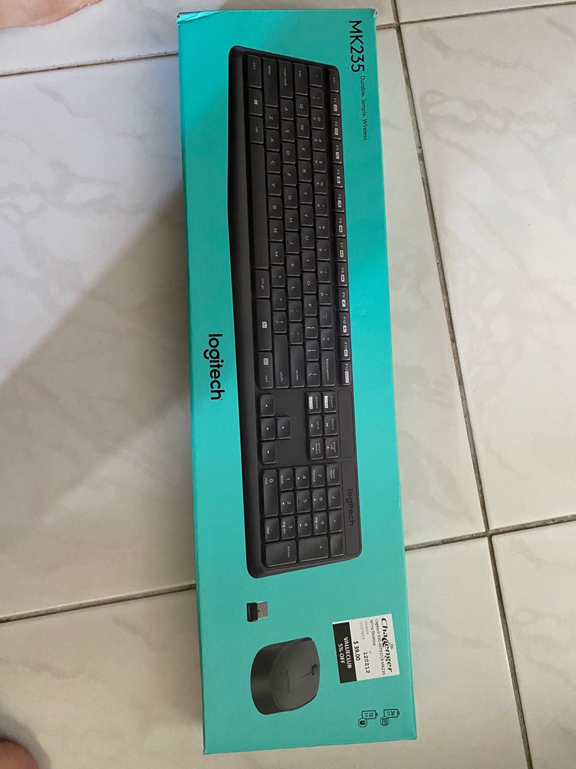 Logitech MK235, Computers & Tech, Parts & Accessories, Computer Keyboard on Carousell