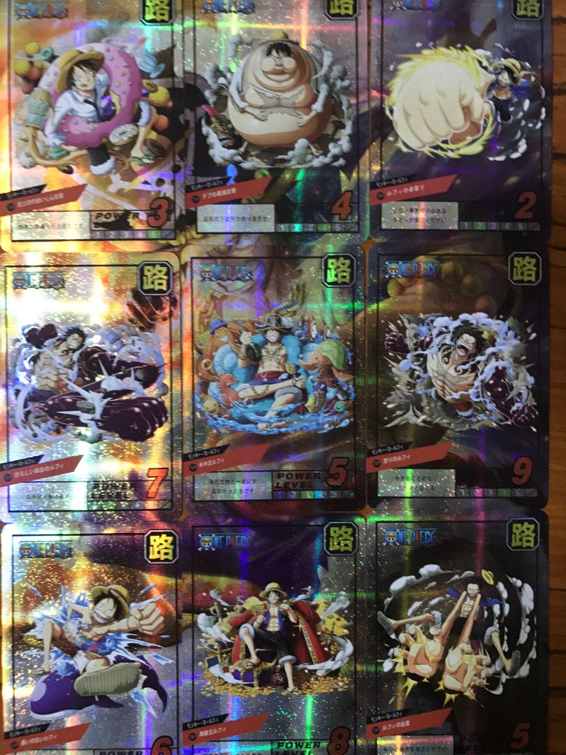 Luffy Card for sale, Hobbies & Toys, Toys & Games on Carousell