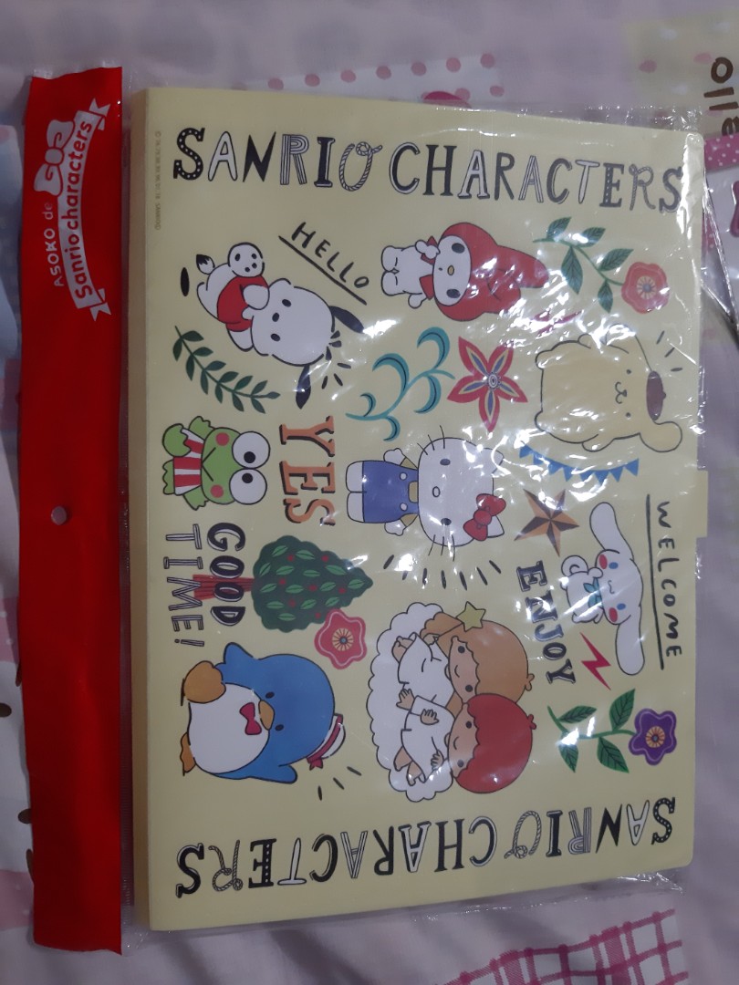 Map File Hello Kitty Japan, Buku & Alat Tulis, Alat Tulis di Carousell