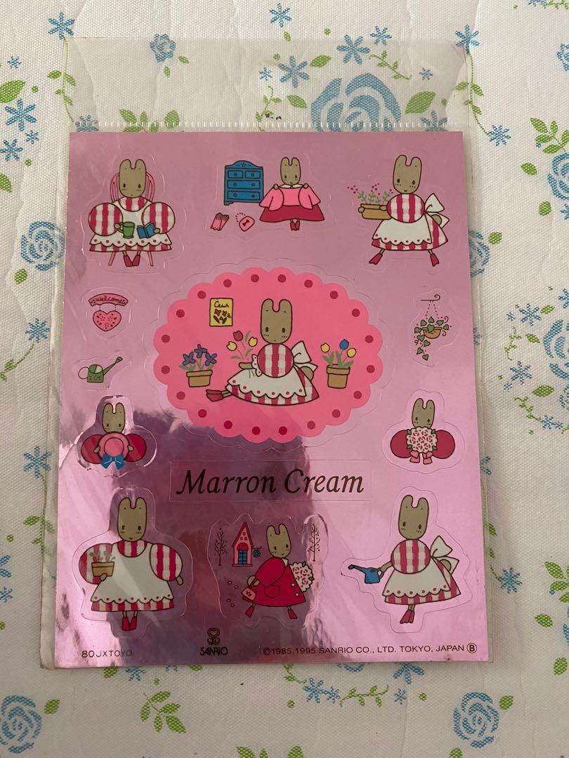 Marron Cream 貼紙, 其他, 其他 - Carousell