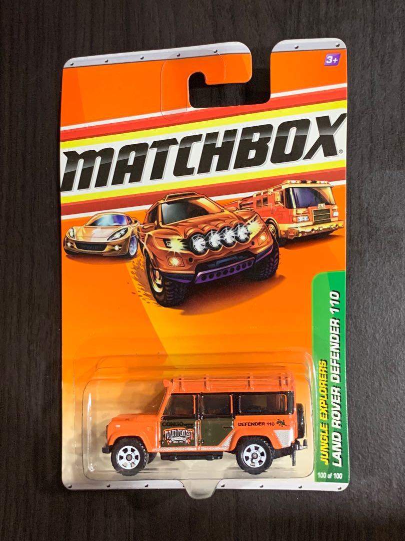 Matchbox LAND ROVER DEFENDER 110 RAIN FOREST (Rare Items), Hobbies ...