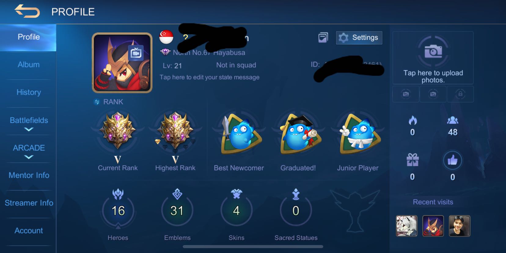 Mobile Legend Account, Video Gaming, Gaming Accessories, Game Gift ...