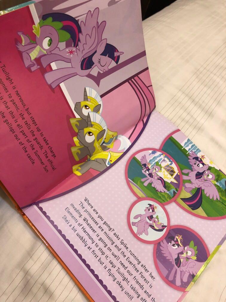 My Little Pony Summer Sun Celebration Book and CD, Hobbies & Toys ...