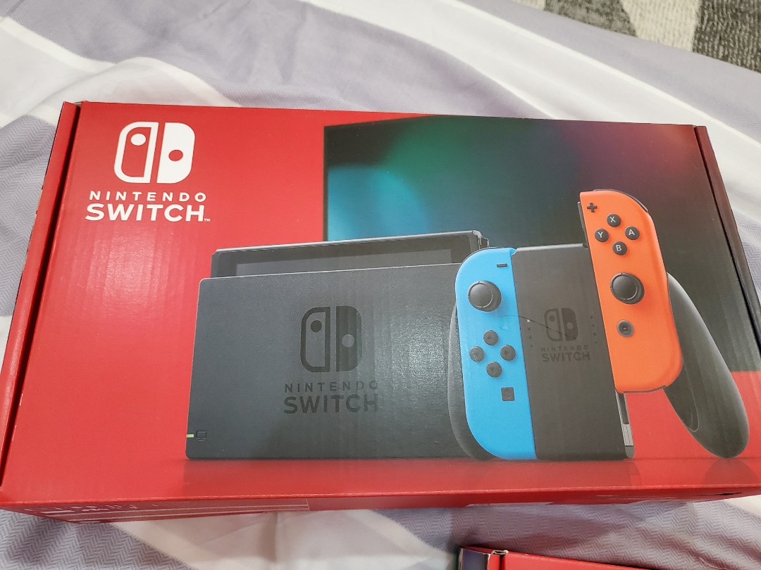 Nintendo Switch Full Set, Video Gaming, Video Games, Nintendo on Carousell