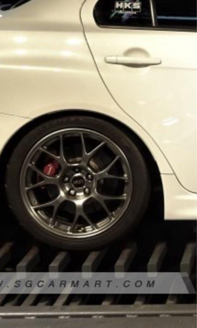 Original Evo X 18” BBS Forged rim for lancer ex/Evo X, Car Accessories ...
