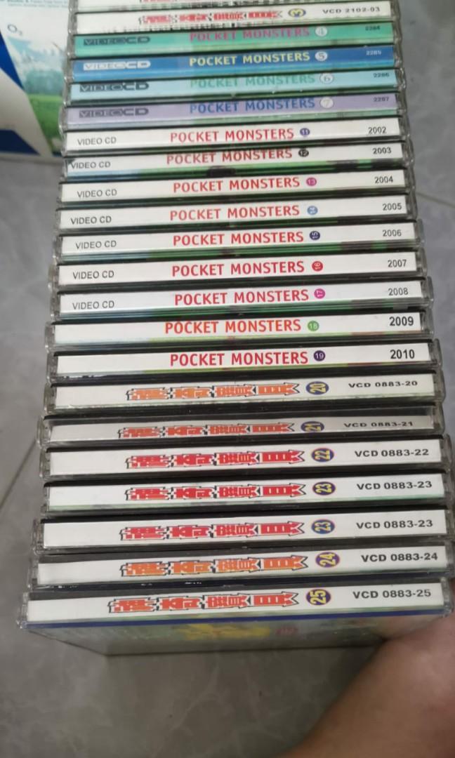 Pokemon vcd titles, Hobbies & Toys, Music & Media, CDs & DVDs on Carousell