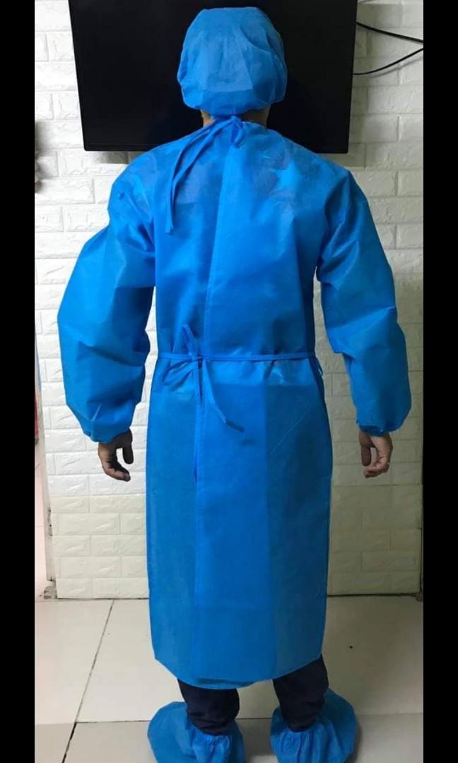 PPE SUIT / LAB GOWN / SAFETY SUIT, Men's Fashion, Footwear, Boots on ...