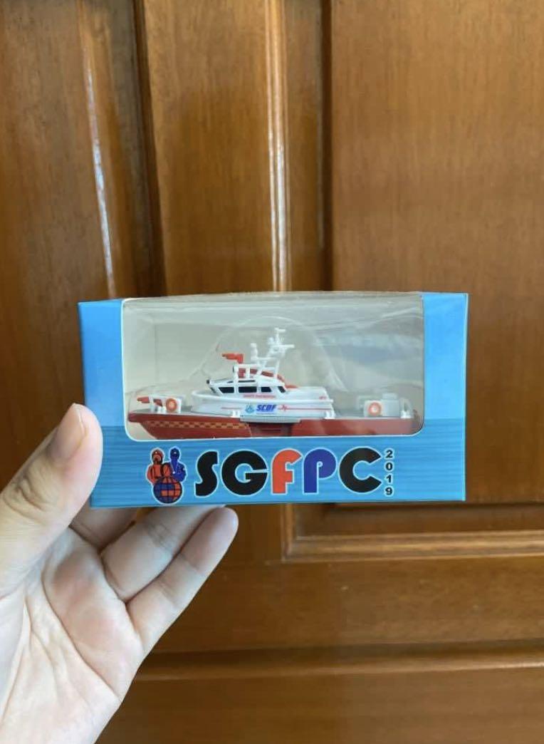SCDF Limited Edition Ship Model, Hobbies & Toys, Toys & Games on Carousell