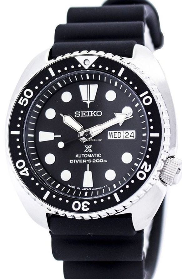 Seiko Turtle Black*MOD* (Made in Japan) SRP777, Men's Fashion, Watches ...