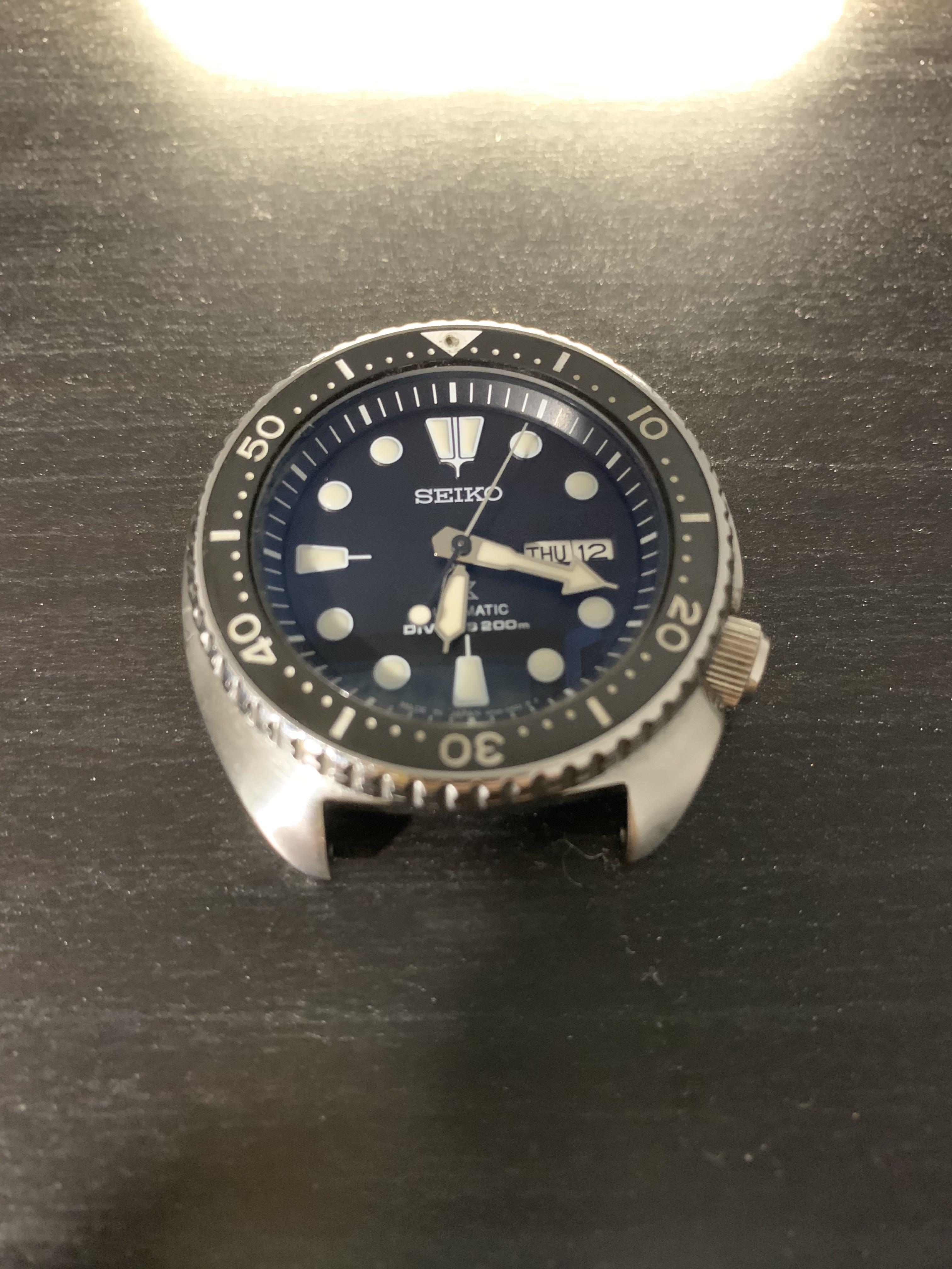 Seiko Turtle Black*MOD* (Made in Japan) SRP777, Men's Fashion, Watches ...