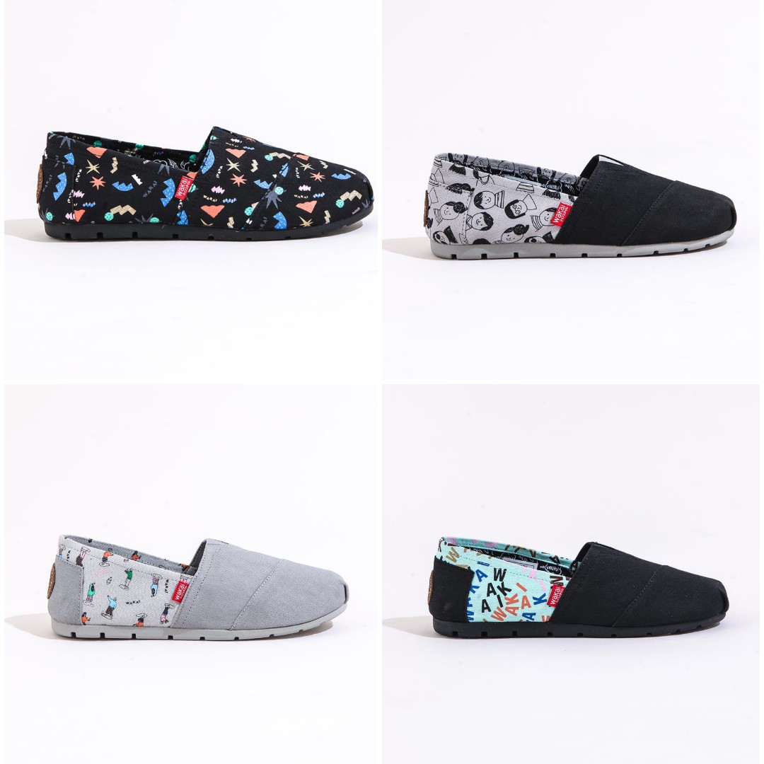 Sepatu Wakai Core Stamp Original, Fesyen Pria, Sepatu , Sandal di Carousell