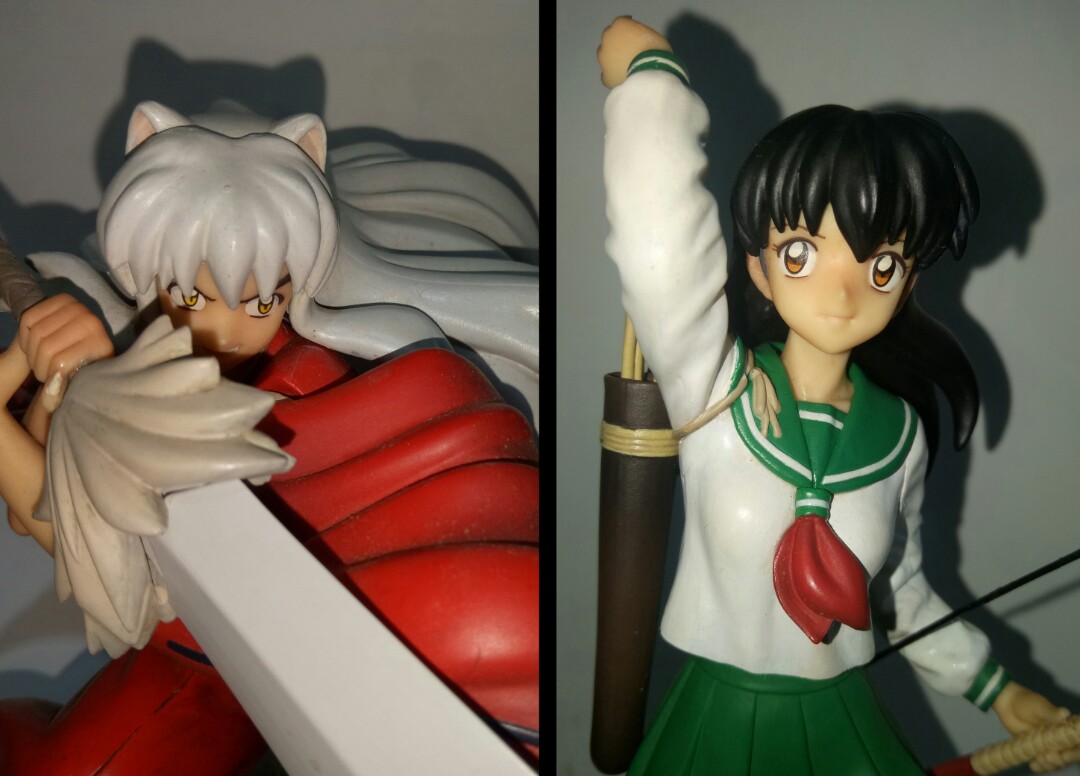 SET - Rare Inuyasha and Kagome with shippo, Hobbies & Toys, Toys ...