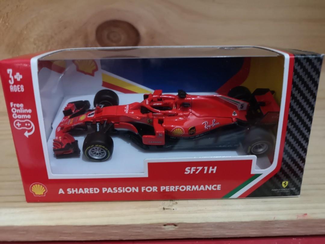 1/43 Shell V-Power Ferrari Series by Burago 2019 Full Set of 8, Hobbies ...