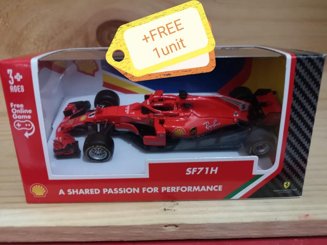 1/43 Shell V-Power Ferrari Series by Burago 2019 Full Set of 8, Hobbies ...