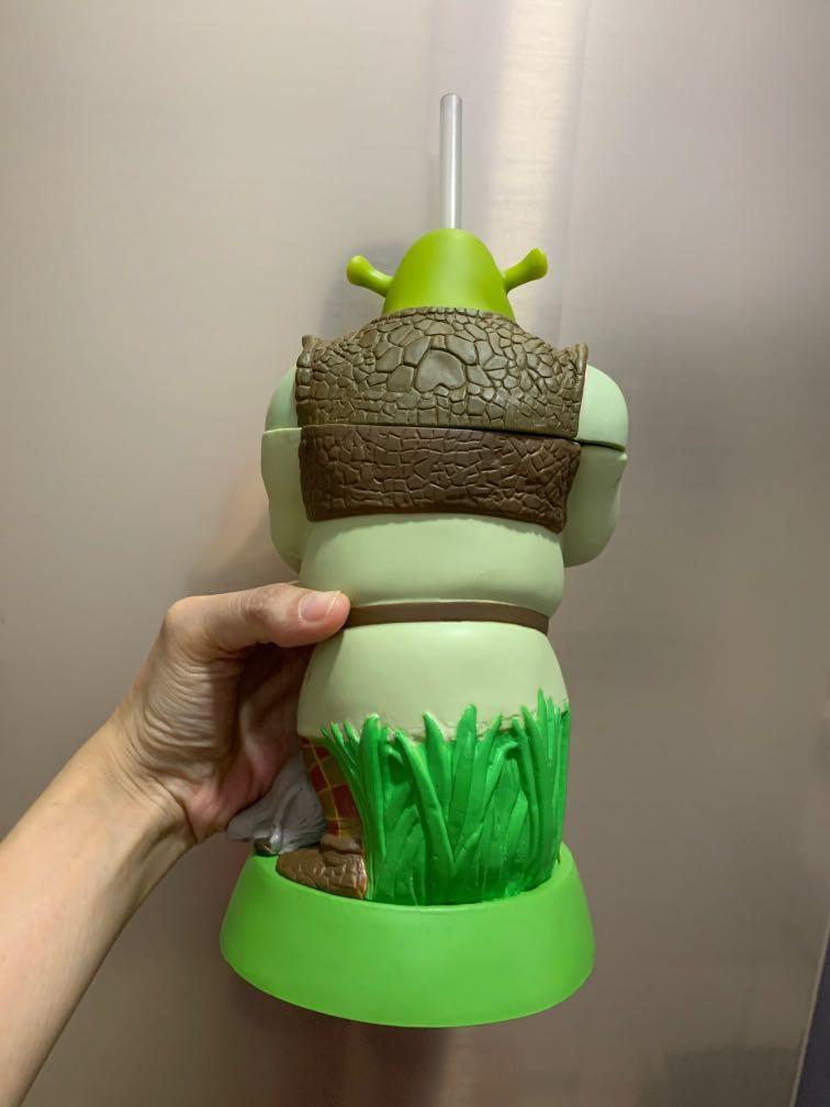 Shrek straw cup from universal studio, Furniture & Home Living ...