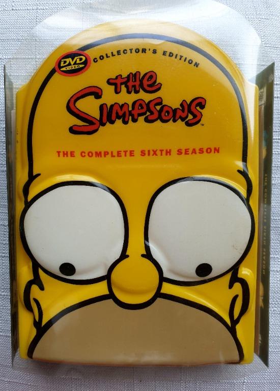 Simpsons Complete Season 6 Limited Edition DVD Set (Homer's Head ...