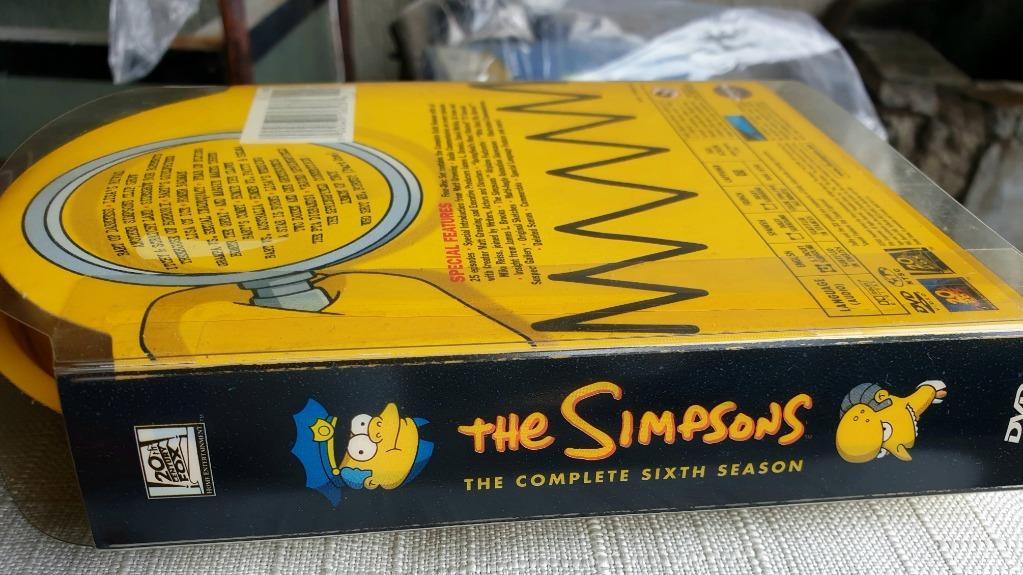 Simpsons Complete Season 6 Limited Edition DVD Set (Homer's Head ...