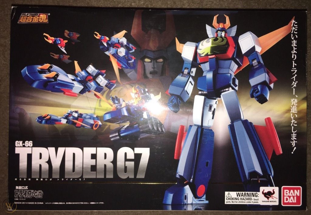 Soul of Chogokin GX-66 Tryder G7, Hobbies & Toys, Toys & Games on Carousell