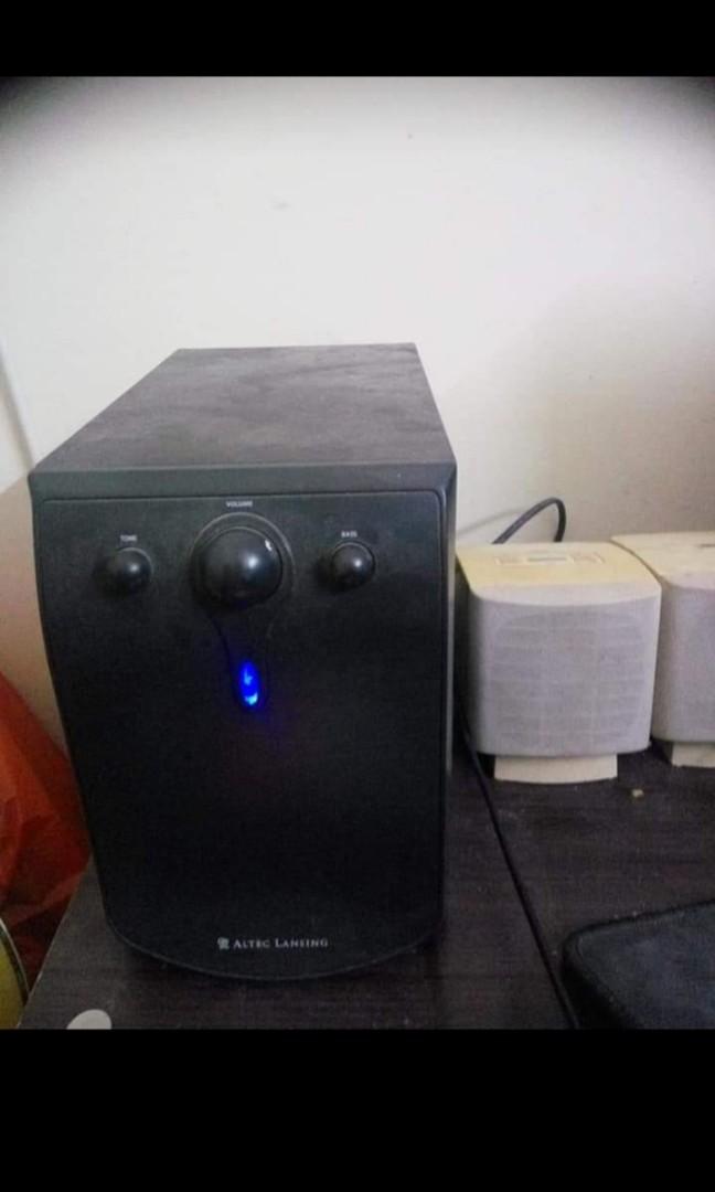 Speaker altec lansing & cd player, Audio, Soundbars, Speakers ...